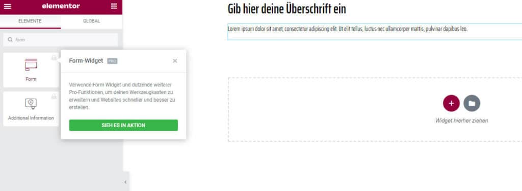 Elementor Kontaktformular erstellen und sicher absenden